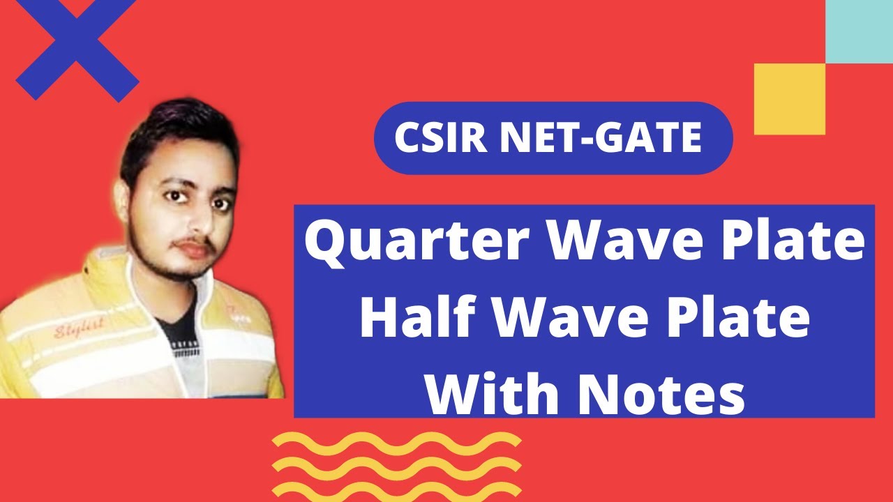 Retardation Plates || Quarter Wave Plates || Half Wave Plates - YouTube