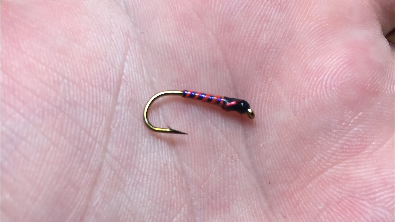 Tying a Midge/ Buzzer pattern - YouTube