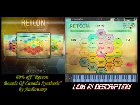RETCON– Boards Of Canada Synthesis 60% off by Audiowarp - YouTube