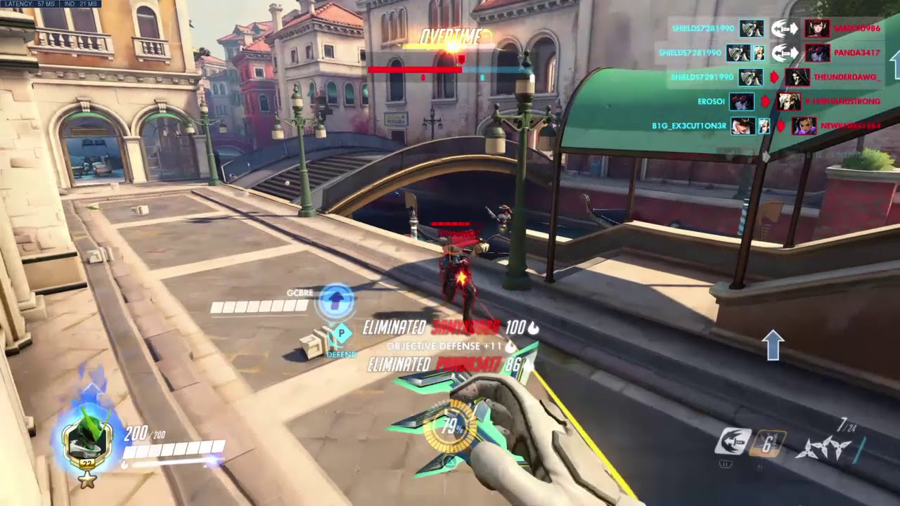 Overwatch dumb op burst dmg - YouTube