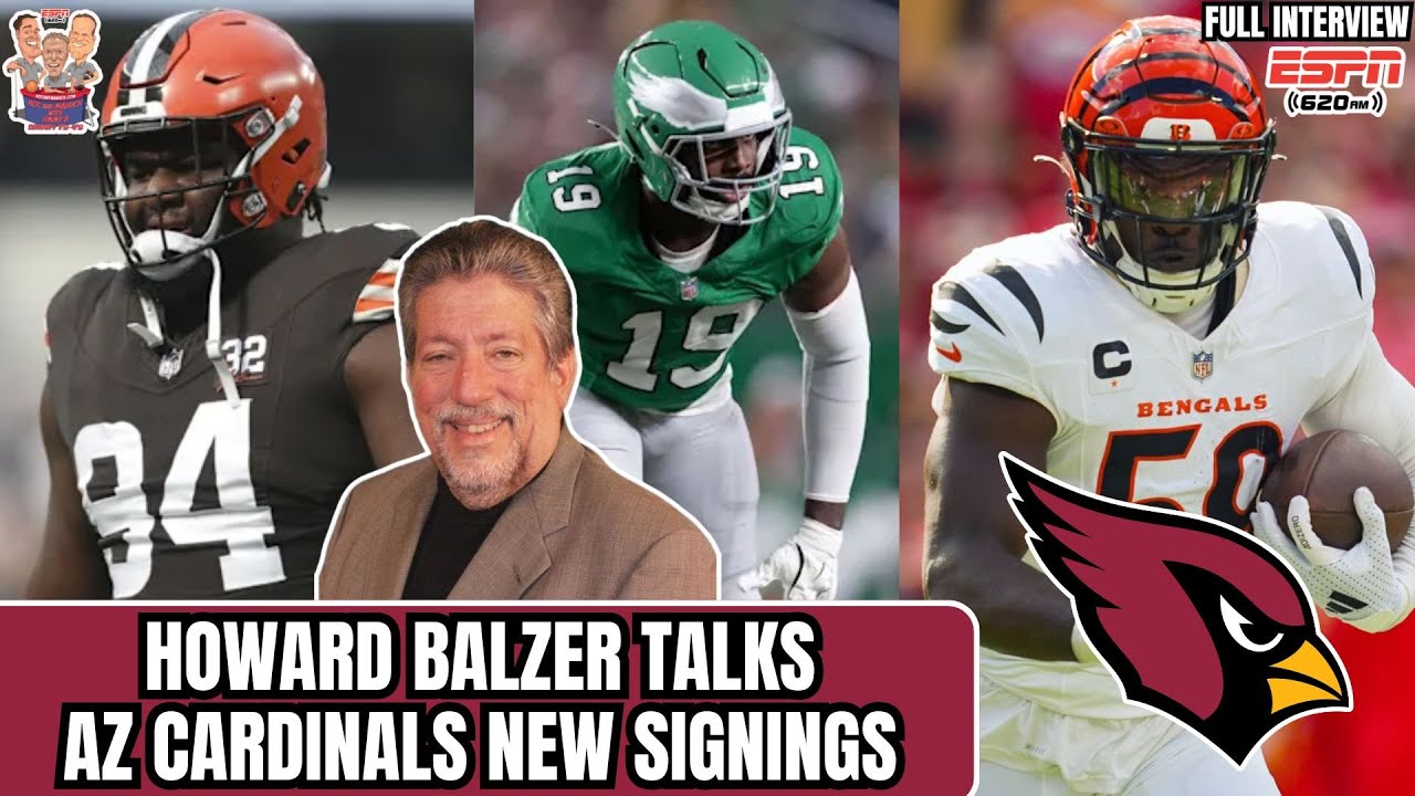 Howard Balzer talks Arizona Cardinals Free Agent Signings, Cooper Kupp ...