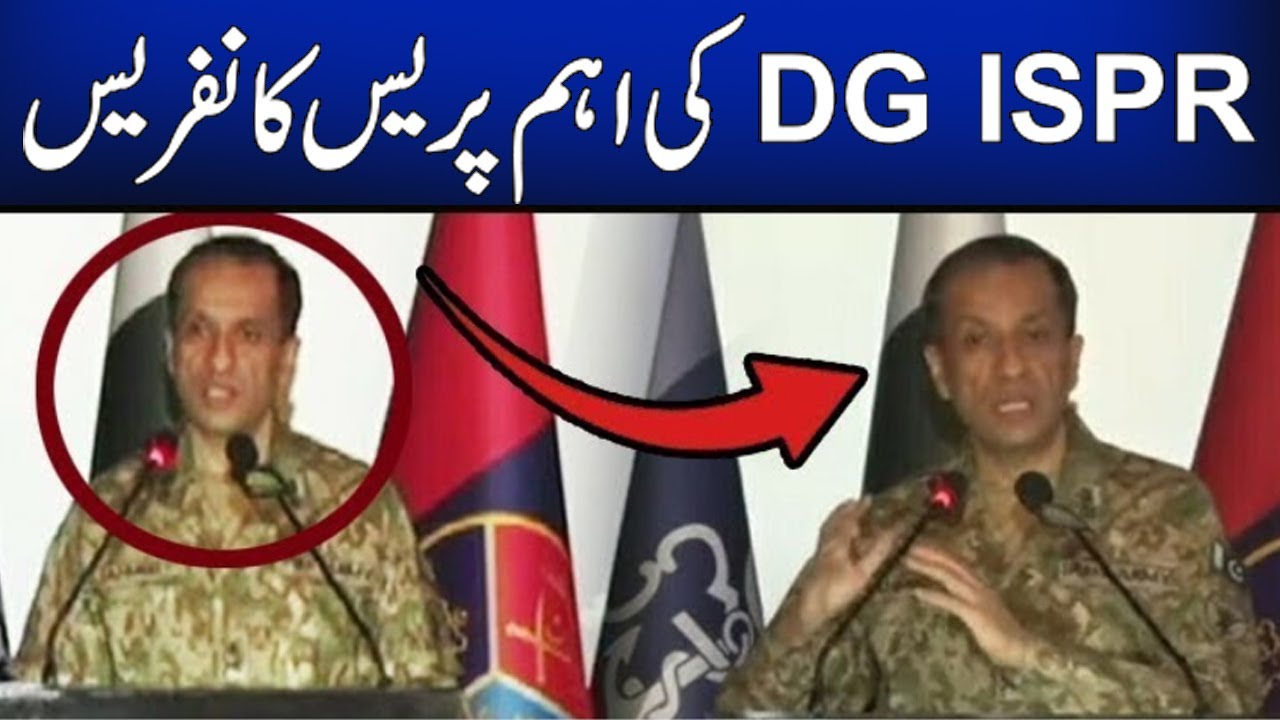 🔴 LIVE | DG ISPR Important Press Conference | Imran Khan | 9 May ...