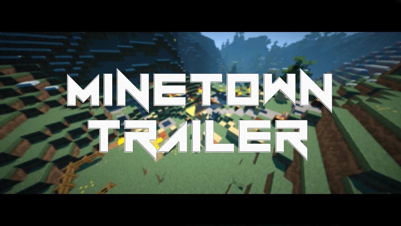 MineTown - Minecraft Server Projekt Trailer - YouTube
