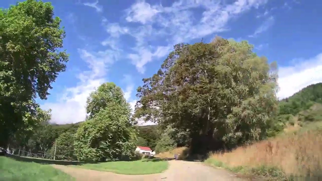 Driving around the Black Gully Domain and Campsite in Heriot | Otago ...