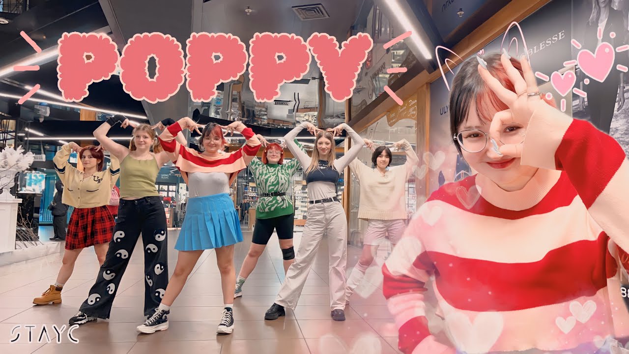 [JPOP IN PUBLIC, UKRAINE] STAYC (ステイシー) - POPPY | dance cover by ...