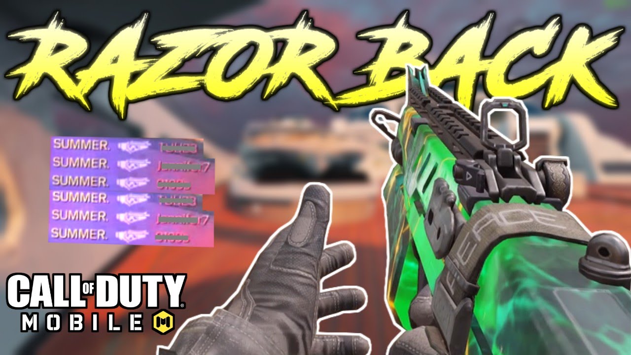 [COD MOBILE] Razorback - Cosmos Gameplay!!! - YouTube