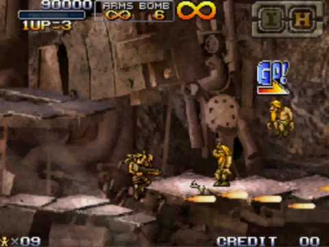 Metal slug 7 Combat school mission 5 - Pow Rescue Rank S Points 100/100 ...
