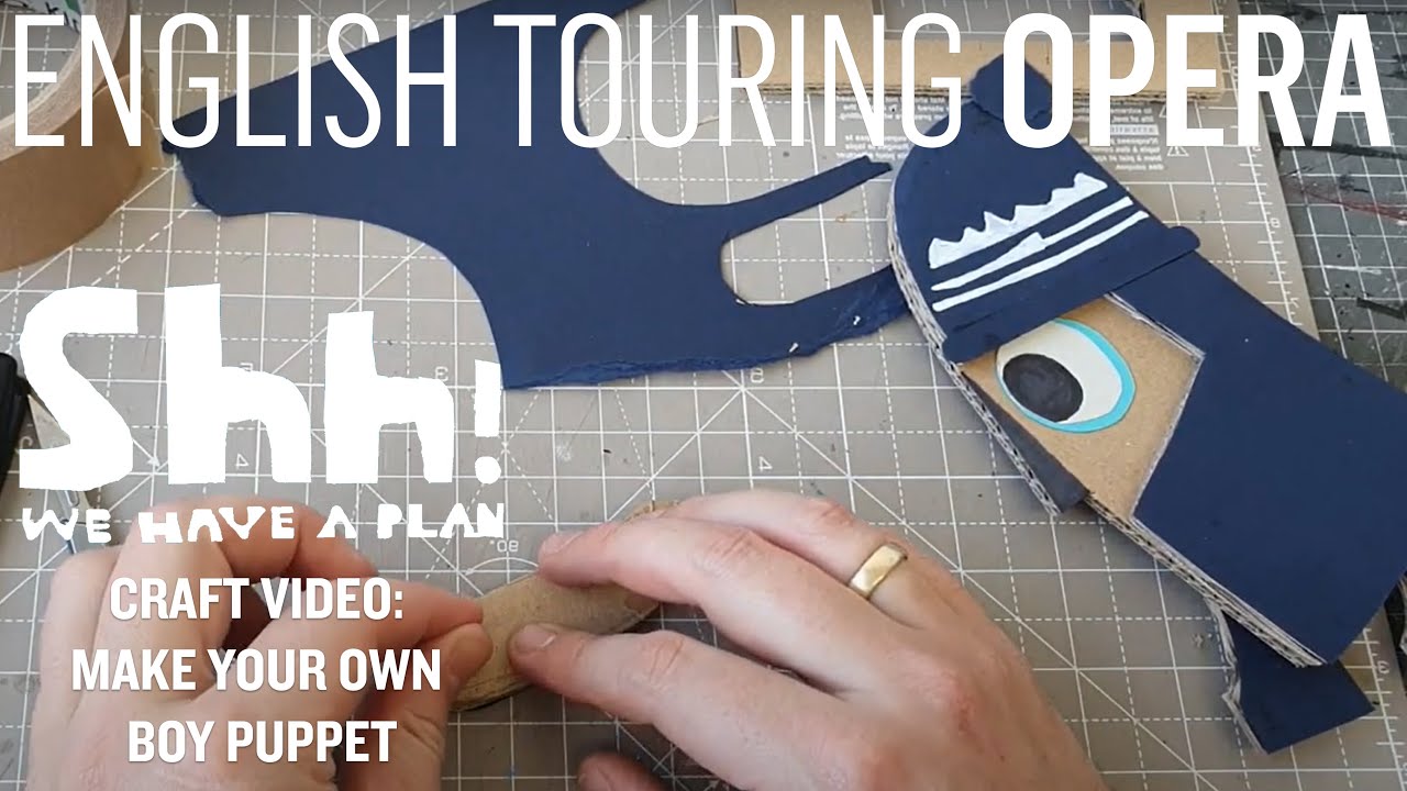 Make your own boy puppet | Shh! We Have A Plan Crafts - YouTube