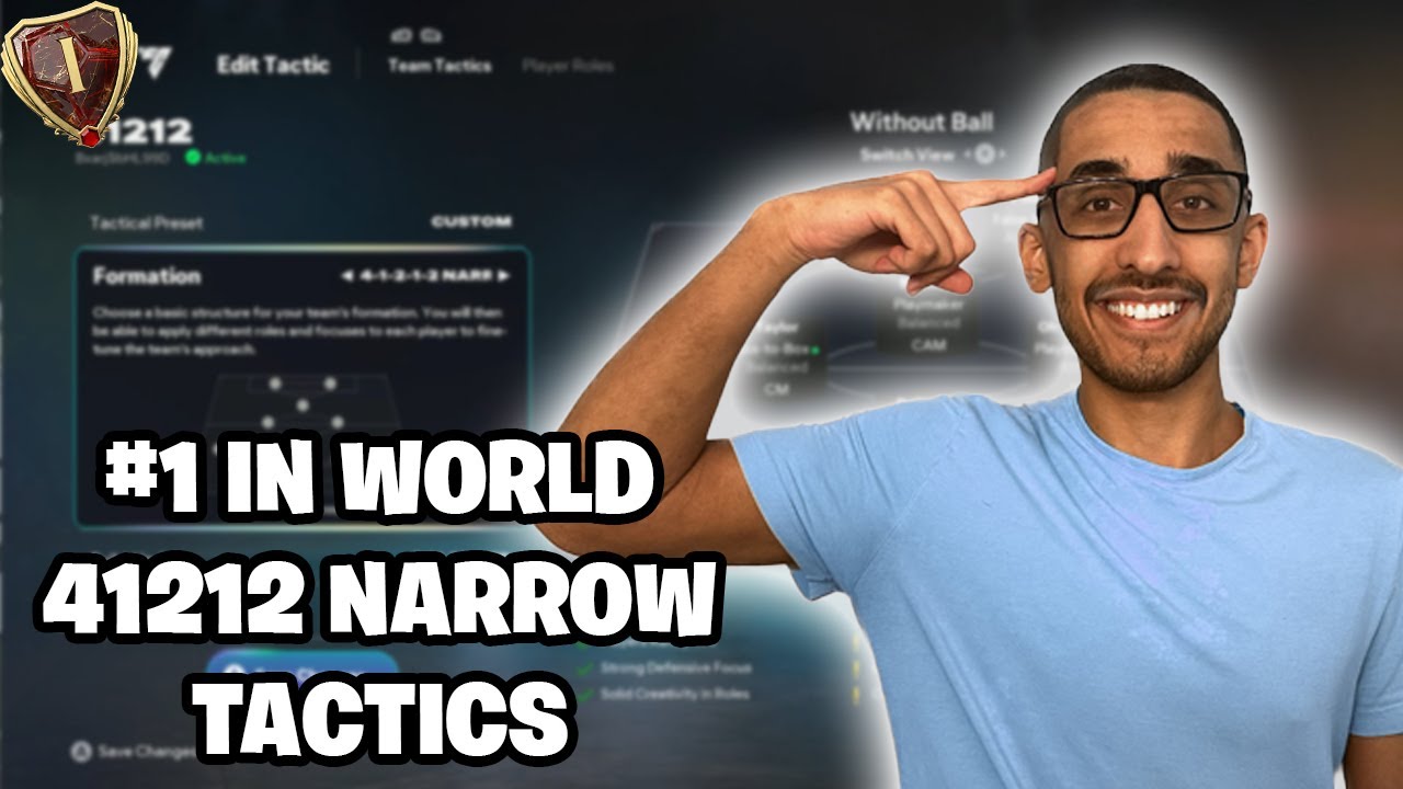 #1 IN THE WORLD ELITE DIV 41212 CUSTOM TACTICS FC26 - YouTube