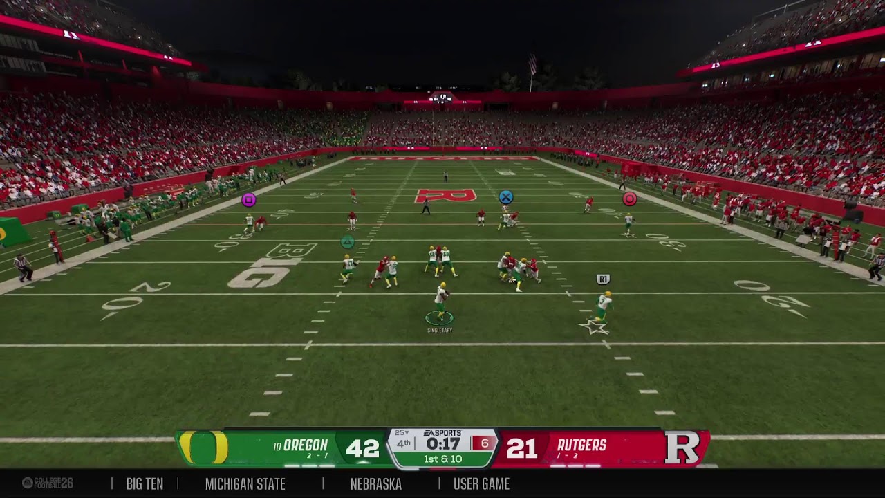 CFOL SN 14 2029 Big10 Matchup Oregon @ Rutgers - YouTube