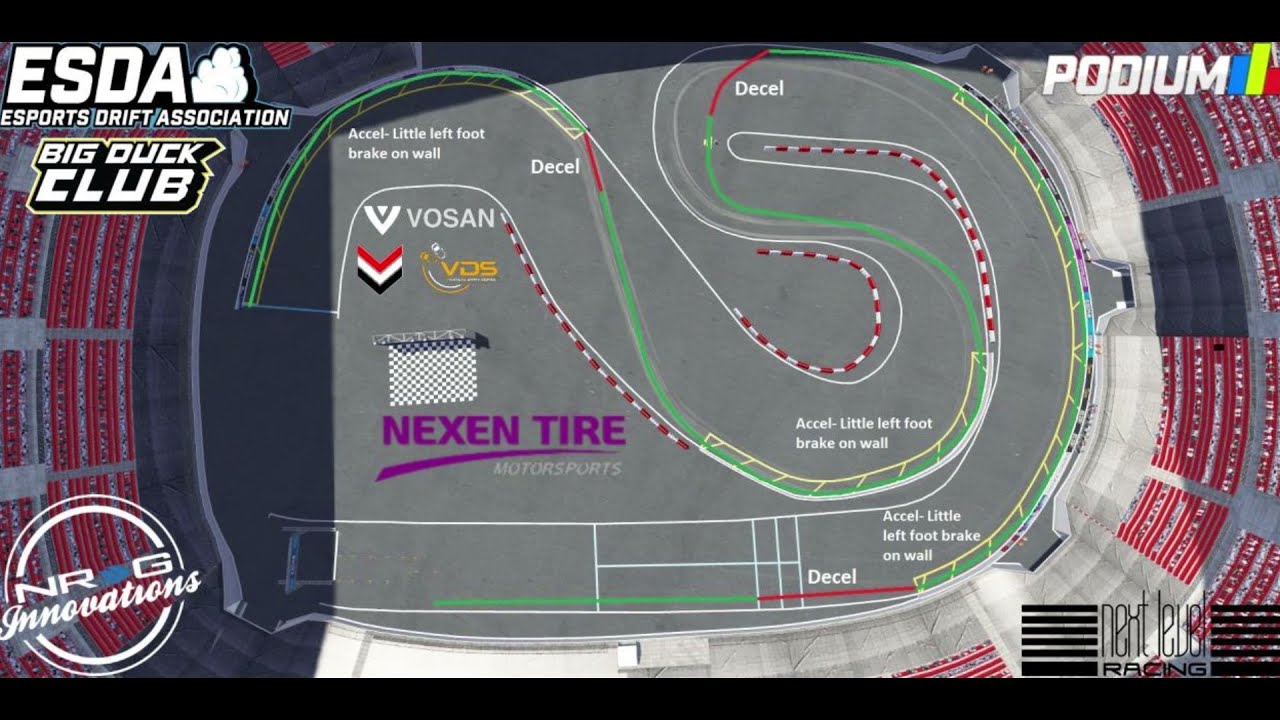 ESDA 2021 Round 4 Wembley Course Layout - YouTube