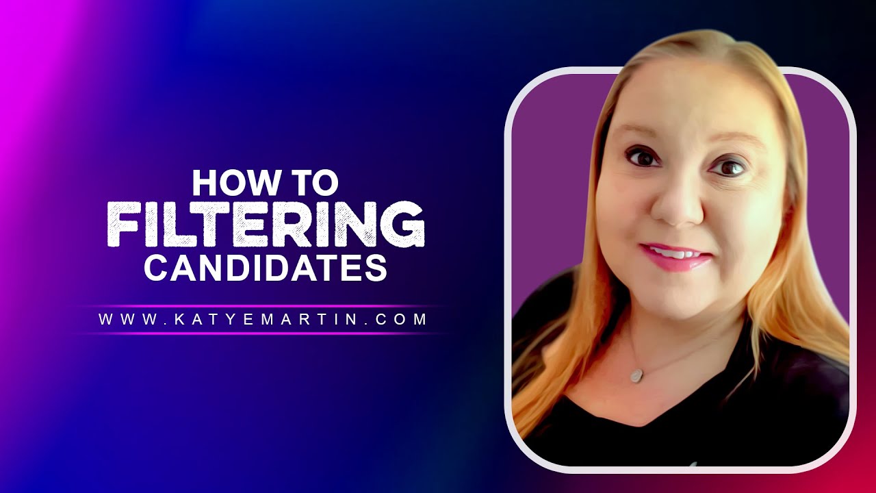 How to Filtering Candidates #podcast #marketing - YouTube