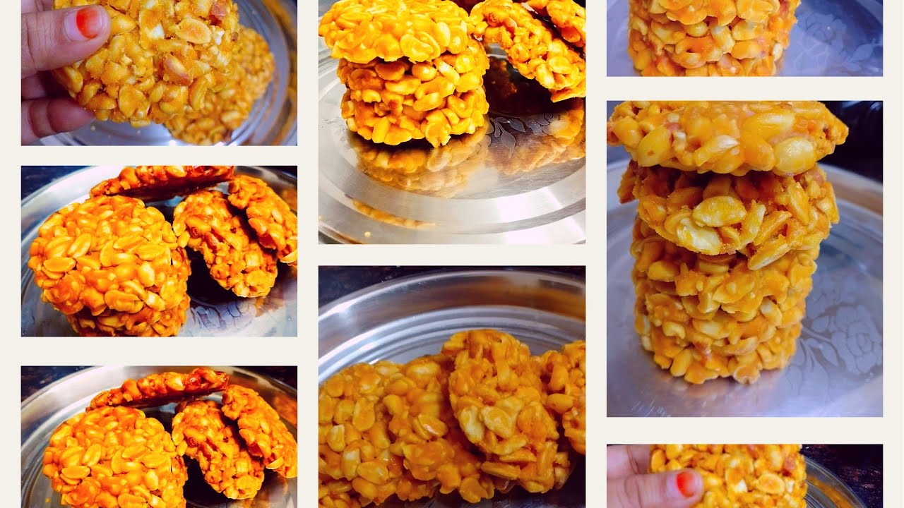 Peanut chikki recipe with Jaggery | Peanut chikki recipe with Jaggery ...