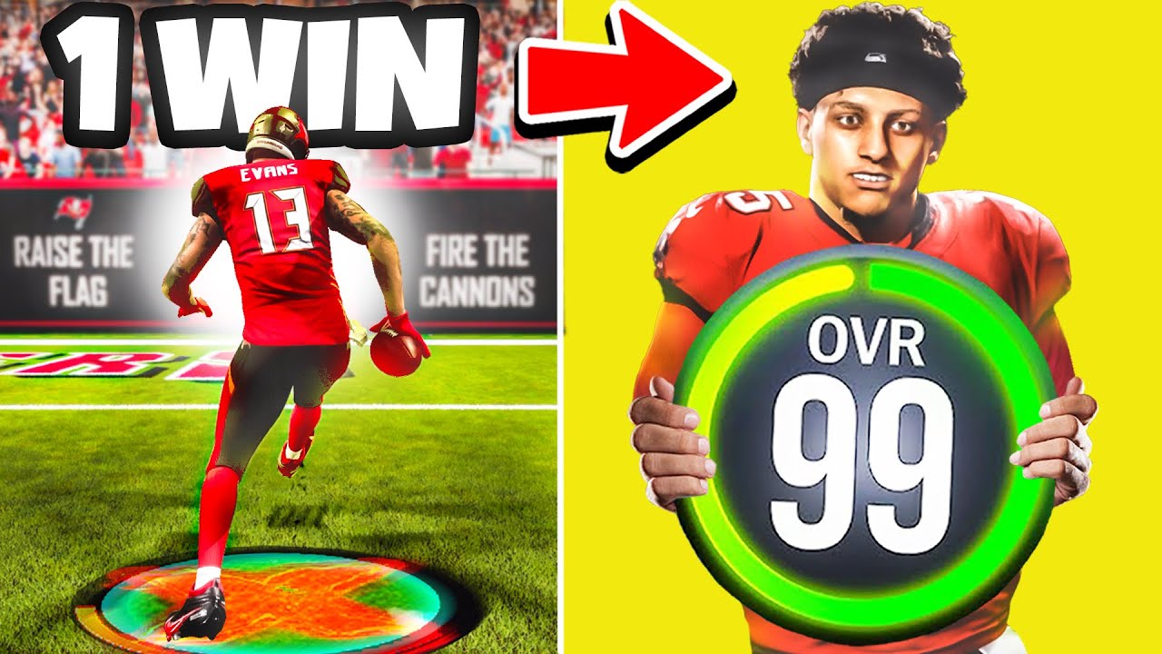 Every Win = Add 99 OVR To Buccaneers - YouTube