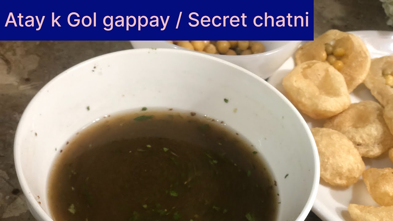 Gol gappay recipe | gol gappay ki recipe | gol gappay ka pani ...