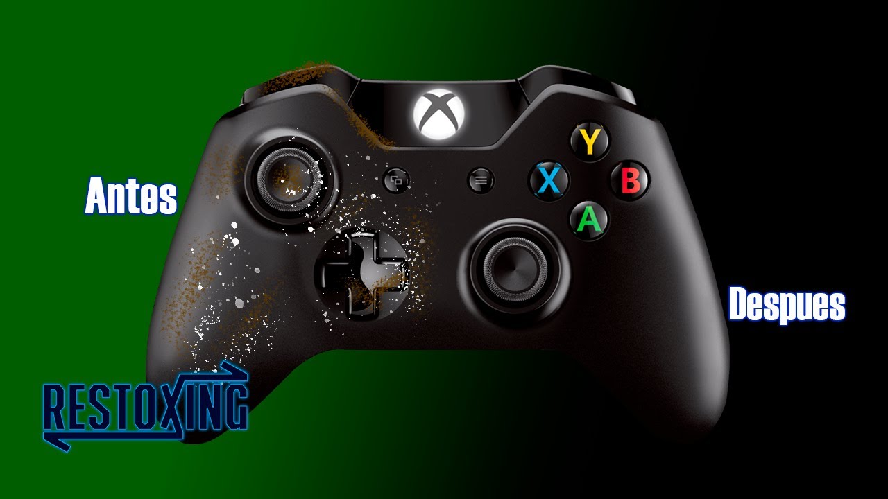 Como limpiar facil control Xbox One facil y rapido - YouTube