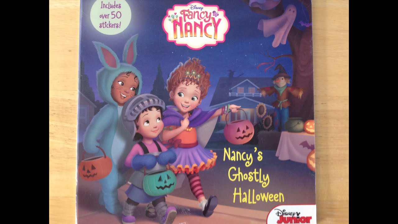 Walt Disney's Fancy Nancy: Nancy's Ghostly Halloween Read Aloud - YouTube