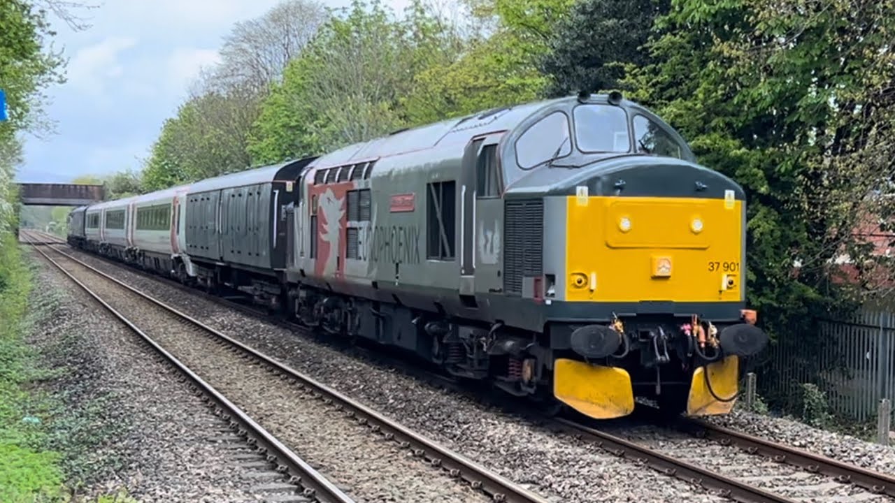 5W78 0743 Crewe South Yard to Landore T.M.D. - YouTube