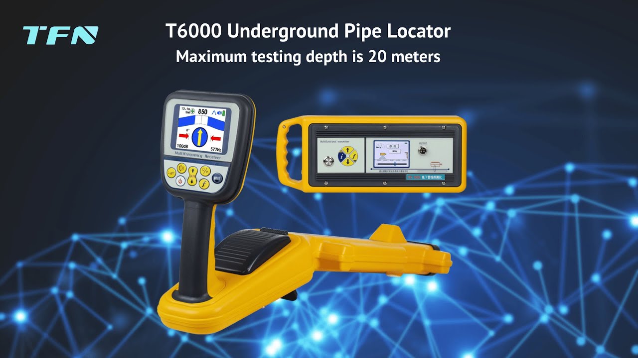 TFN T6000 Underground Pipeline Detector, Can Test Maximum 20 Meters ...