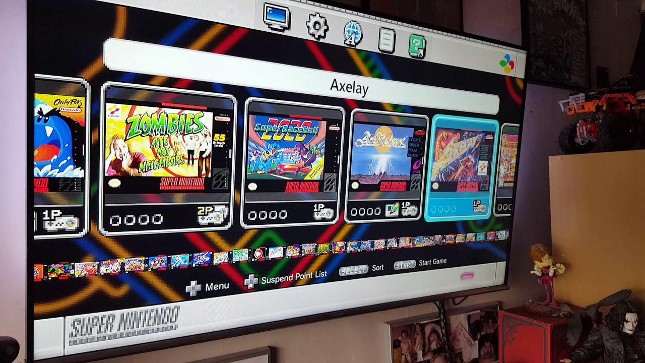 mini snes with extra games hakchi 2.21b - YouTube