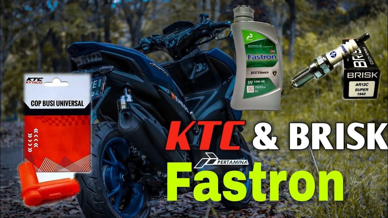 AEROX UPGRADE COP BUSI KTC - BUSI BRISK COPPER & OLI FASTRON TECHNO ...