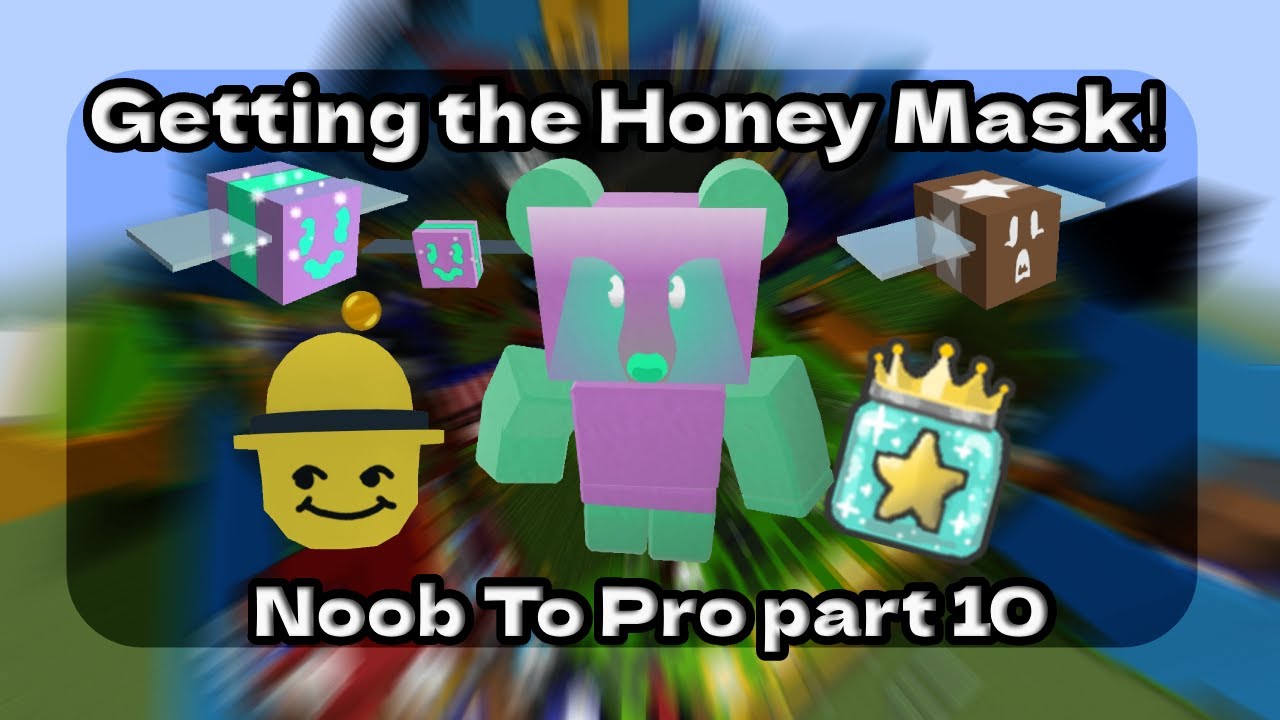 Getting the Honey Mask | Roblox | F2P Noob To Pro Alt(Bee Swarm ...
