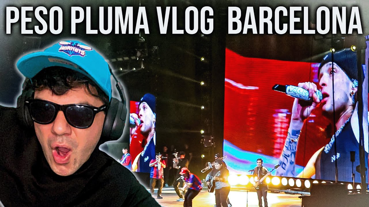 Da Roma 🇮🇹 a Barcellona 🇪🇸: Vlog sul Concerto di Peso Pluma a Barcelona ...