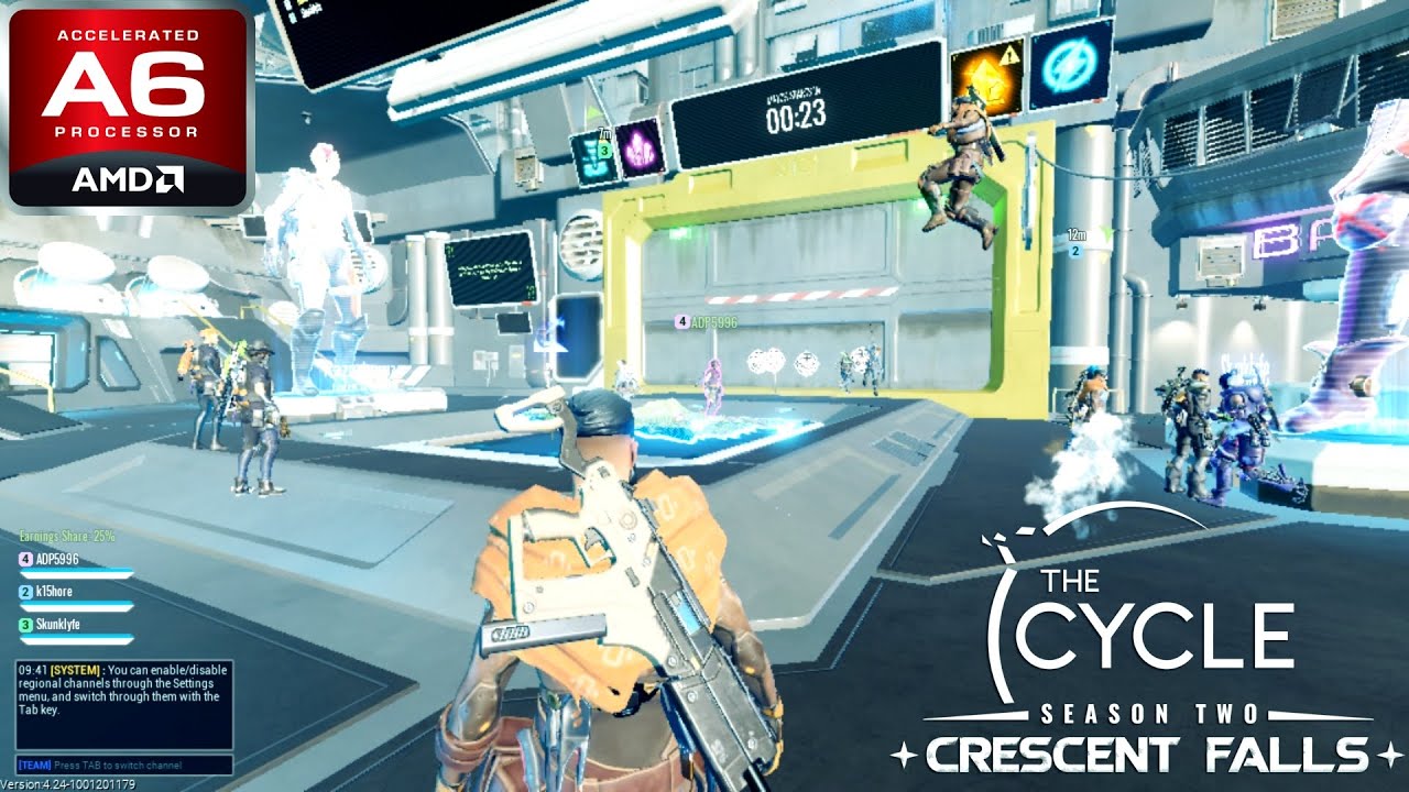 The Cycle (AMD A6, Radeon R4 Graphics) Low End PC (512MB) Playable ...