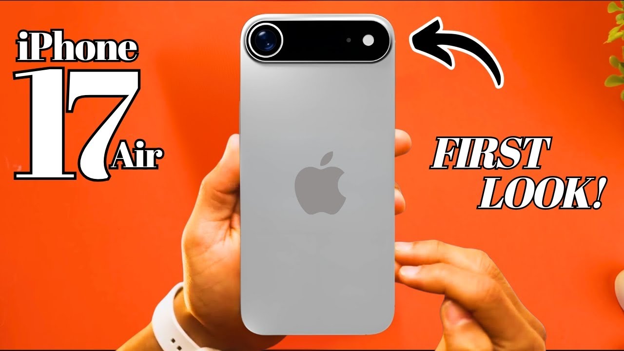 iPhone 17 Air: Apple’s BOLDEST Design Change Ever? - YouTube