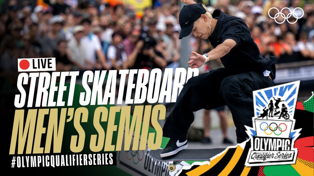 🔴 LIVE Street Skateboarding: Men's Semifinals! | # ...