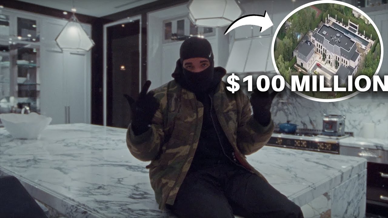 DRAKE WHY??? $100 MILLION EMBASSY MANSION...MTV CRIBS!!! - YouTube