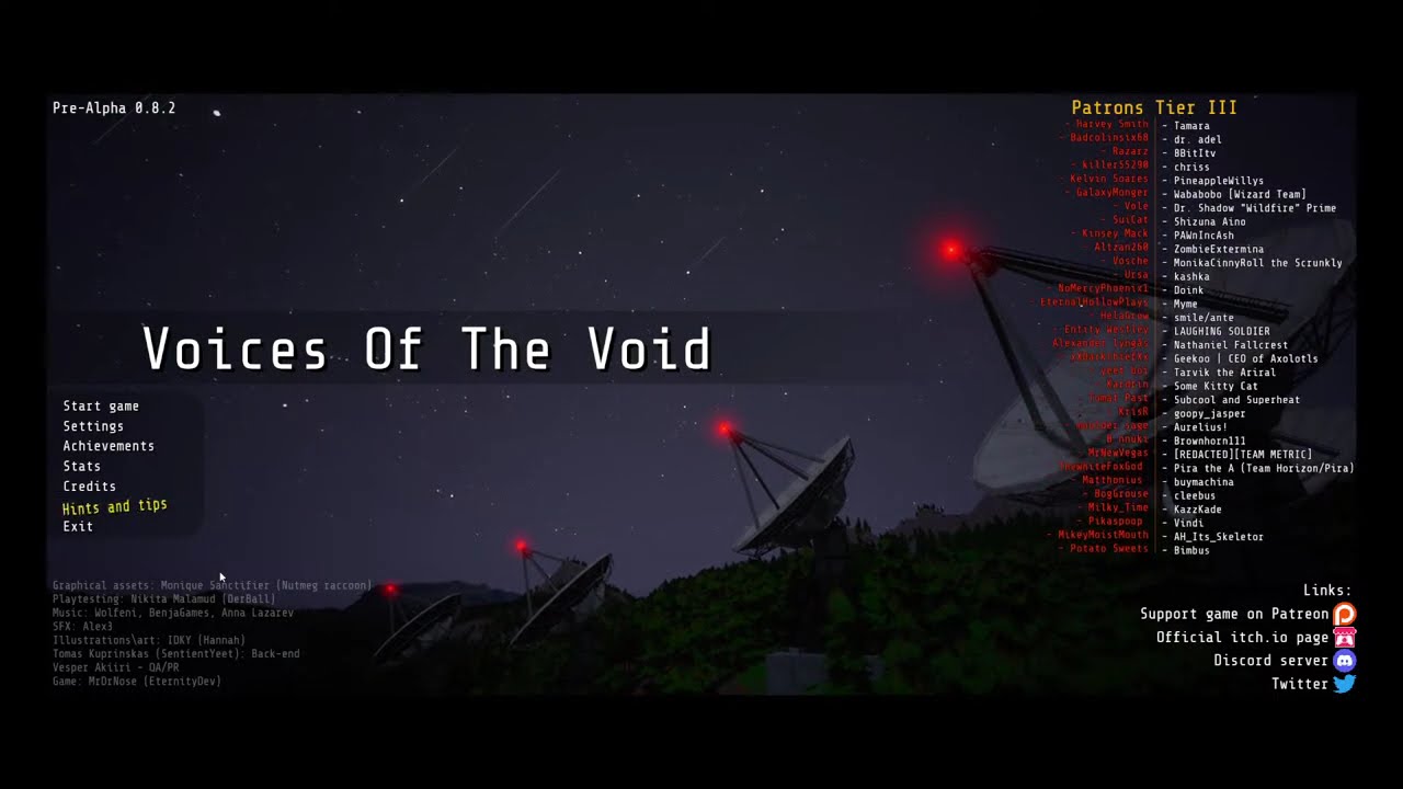 Voices of the Void | Panel stream. Combing the entire forest because I ...