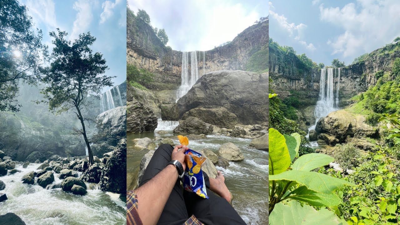 Hidden Gem of Indore || Mohadi waterfall || Via Trekking route 🦦 - YouTube