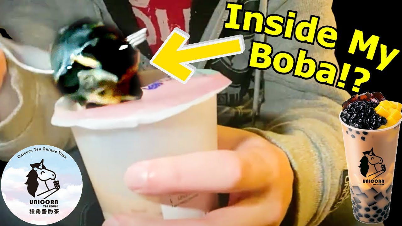 What Is Inside My Boba Tea?! 1st Time Trying Boba Is An EPIC FAIL ...