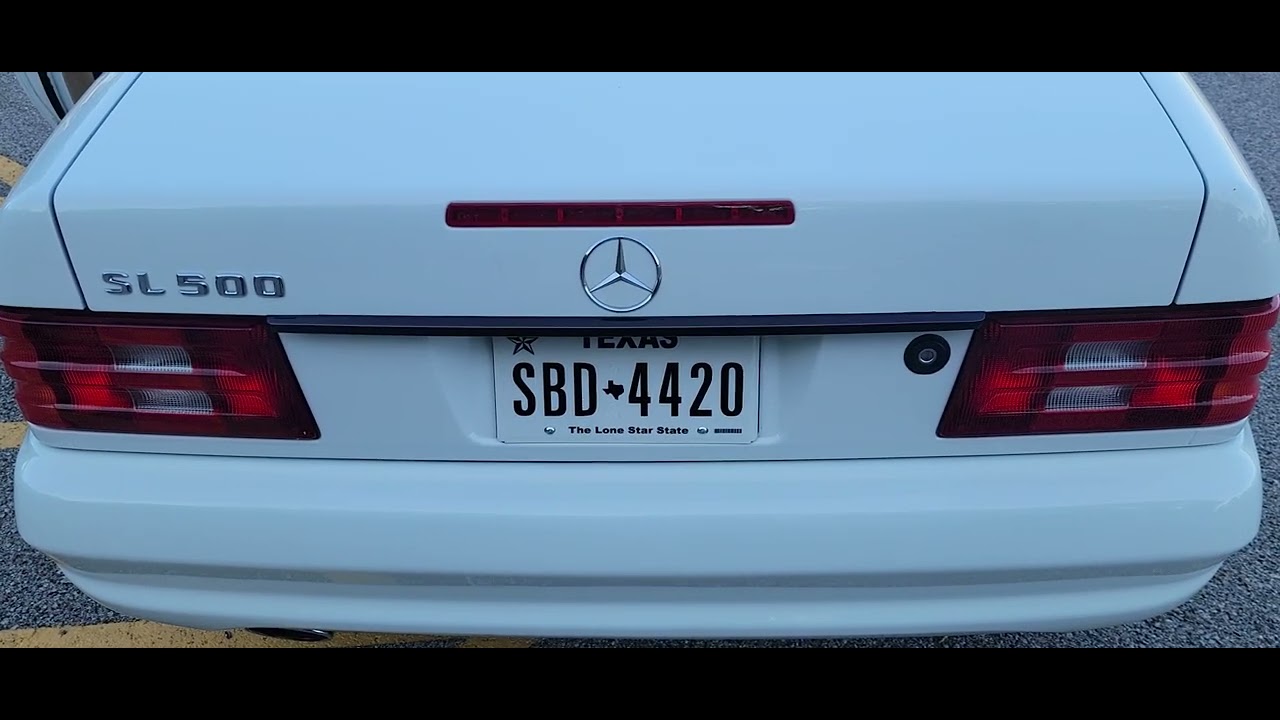 SL500 trunk actuation - YouTube
