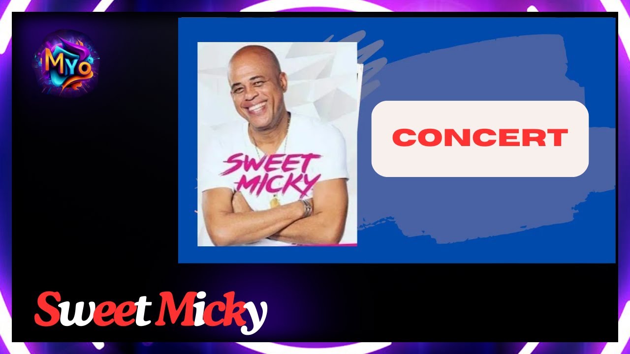 Sweet Micky Haitian Artist Concert #haitianmusic #kompa #zouk - YouTube