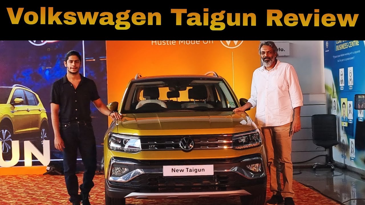 Volkswagen Taigun GT 2021 | Curcuma Yellow | Full detailed Review - YouTube