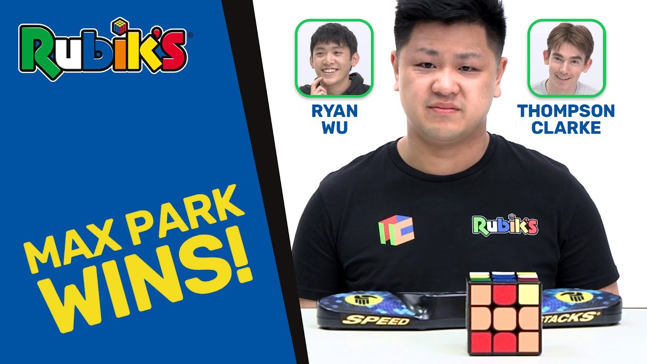 Max Park Competes in the Spin Master Rubik’s Competition | Rubik’s Cube ...