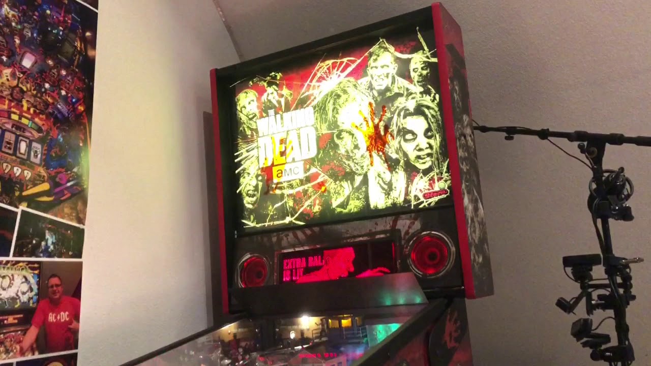 TWD The Walking Dead DIY led backbox - YouTube