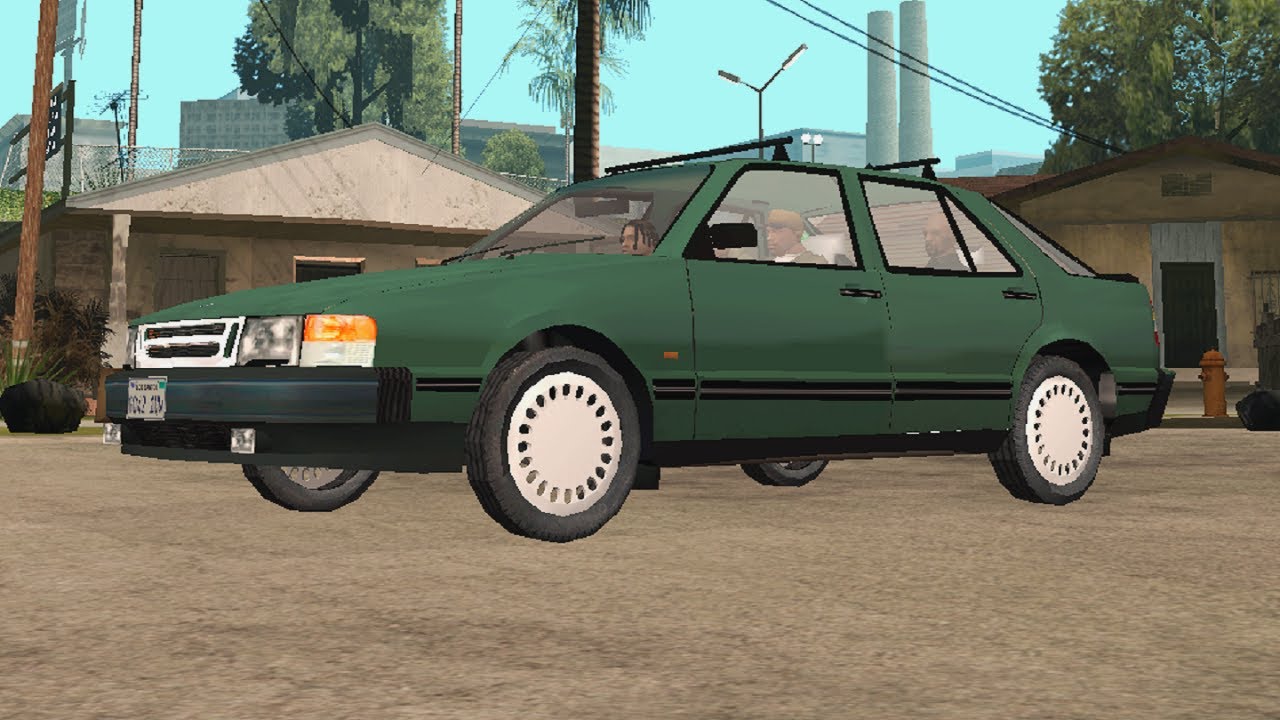 Drive By w Saab 9000 ( GTA San Andreas car mod ) - YouTube