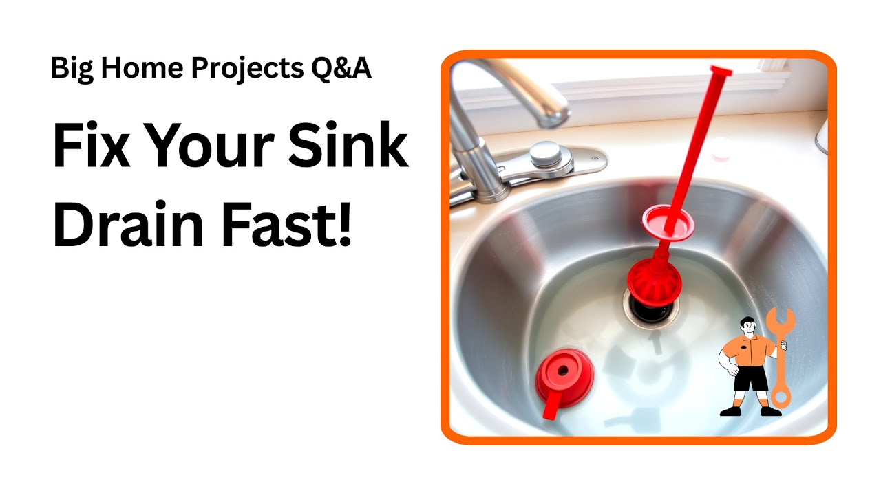 Sink Drain Backed Up How to Fix It Fast and Easy - YouTube