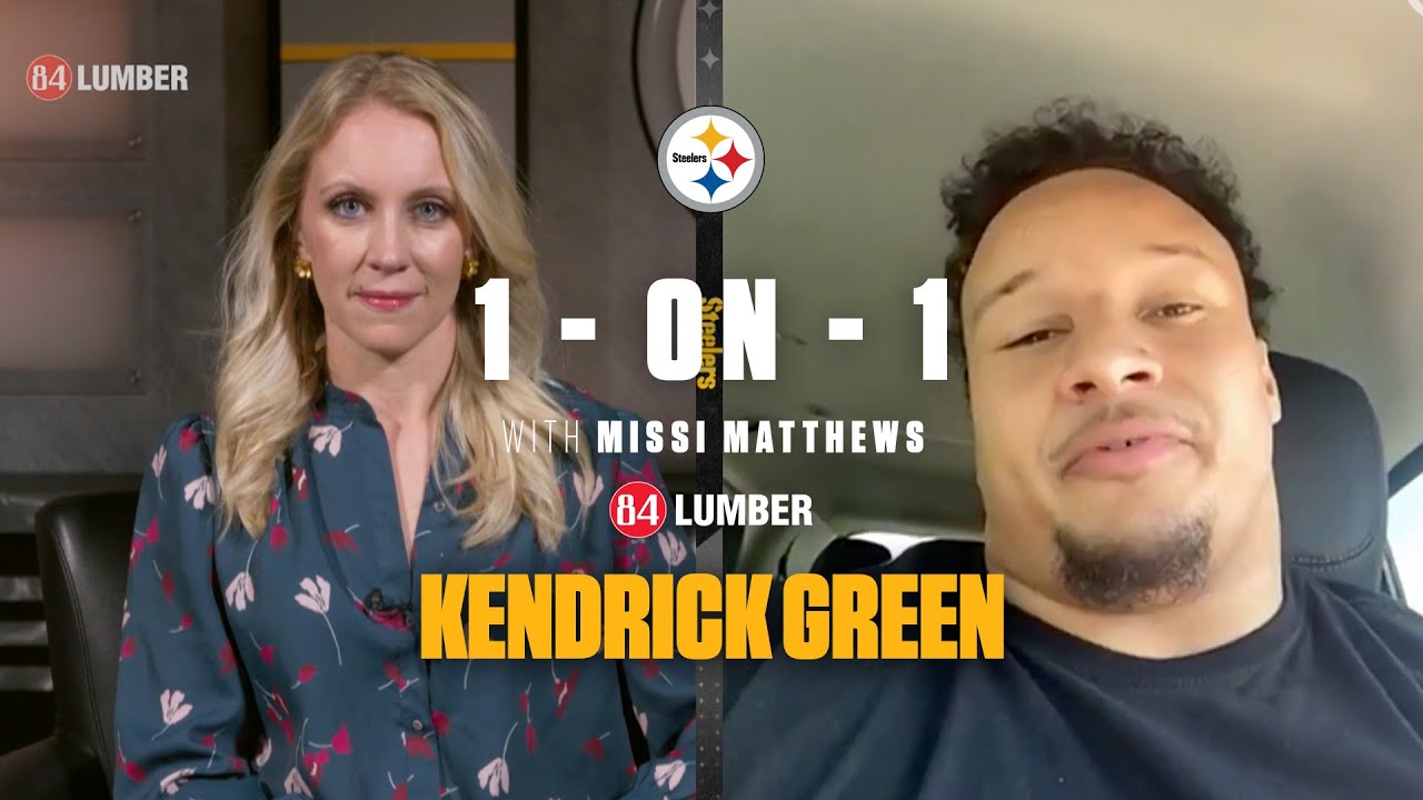 1-on-1 with Missi Matthews: Kendrick Green | Pittsburgh Steelers - YouTube