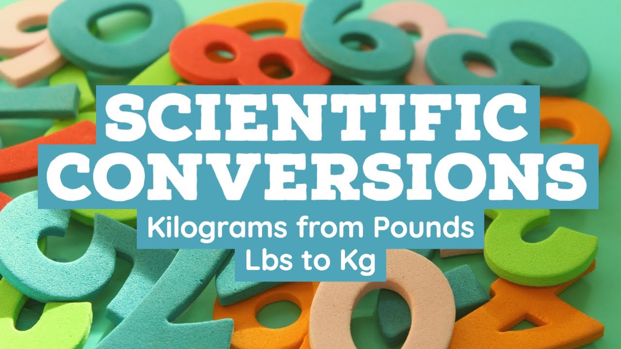 Kilogram From Pound lbs To Kg Conversion Using Dimensional Analysis Made Easy YouTube Kilogram From Pound lbs To Kg Conversion Using Dimensional Analysis Made Easy YouTube