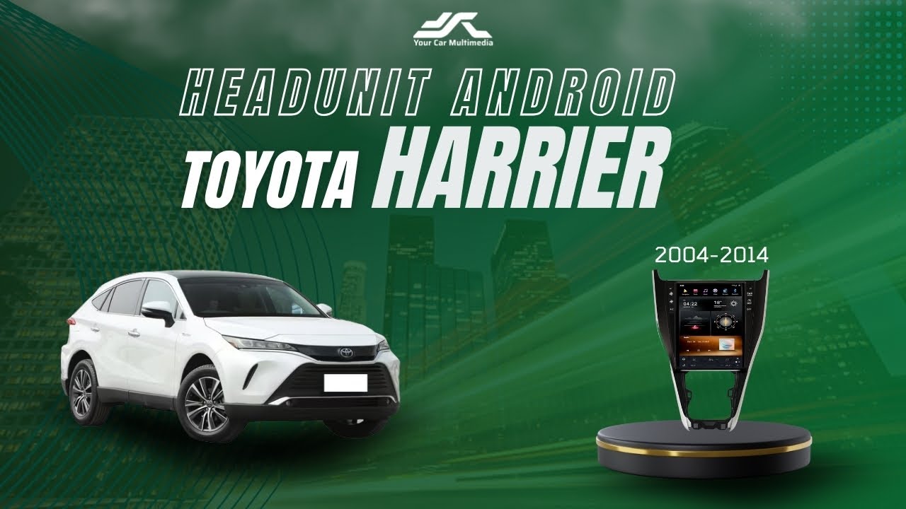 Next-Level Upgrade! Head Unit Android OEM & Tesla Series Toyota Harrier ...