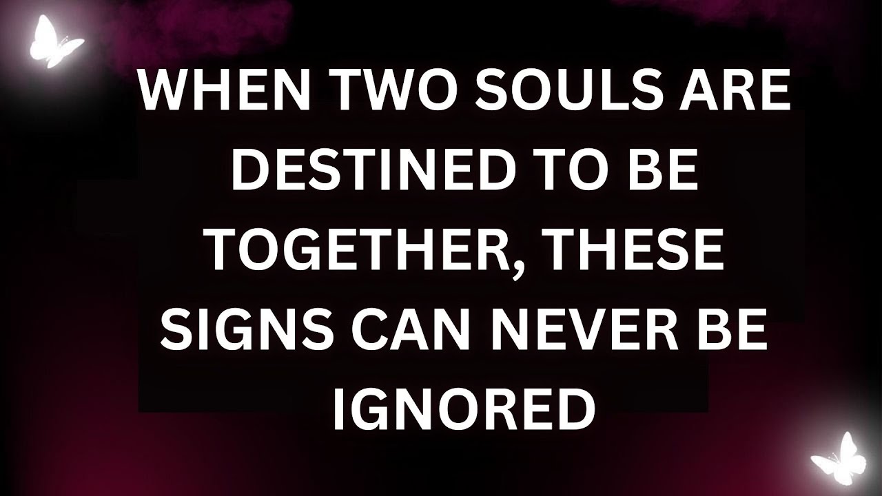 5 Signs You’re DESTINED Together (Most Couples Miss #3) - YouTube