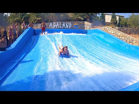 Surfing at the Water Park in Kusadasi Adaland