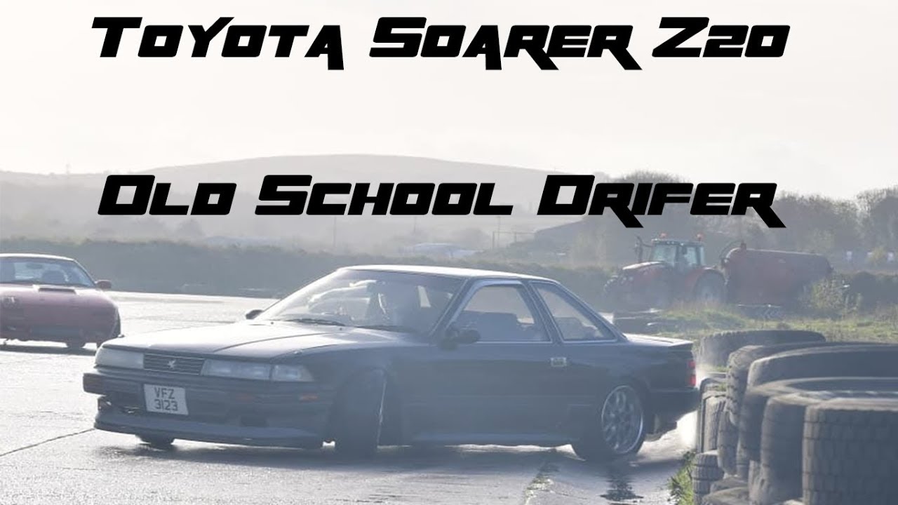 David Skillen - Drifting Toyota Soarer z20 - Eglinton airfield ...