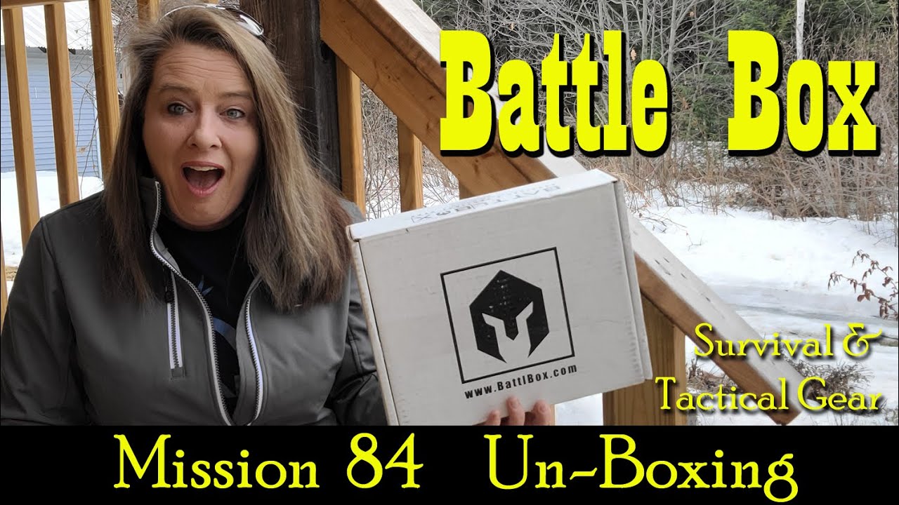 Battle Box Mission 84 Un Boxing ~ Survival & Tactical Gear ...