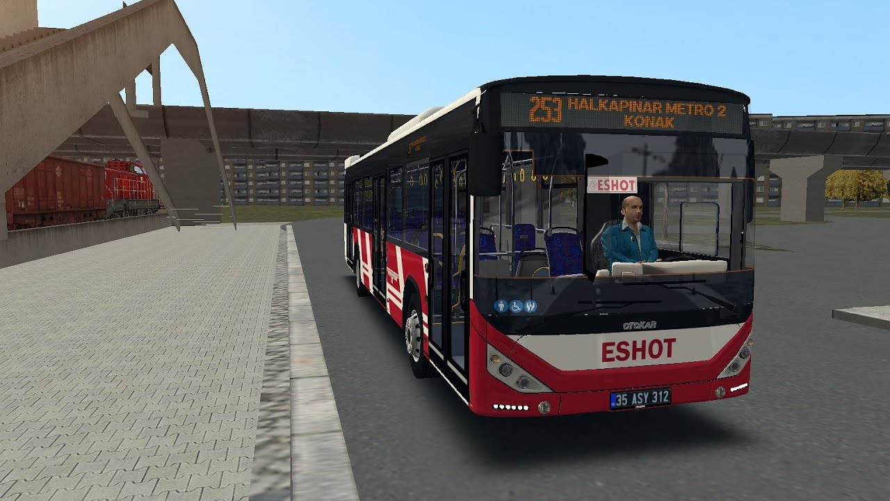 OTOKAR KENT LF İLE 253 HATTI | İzmir Tınaztepe Haritası | Omsi 2 - YouTube