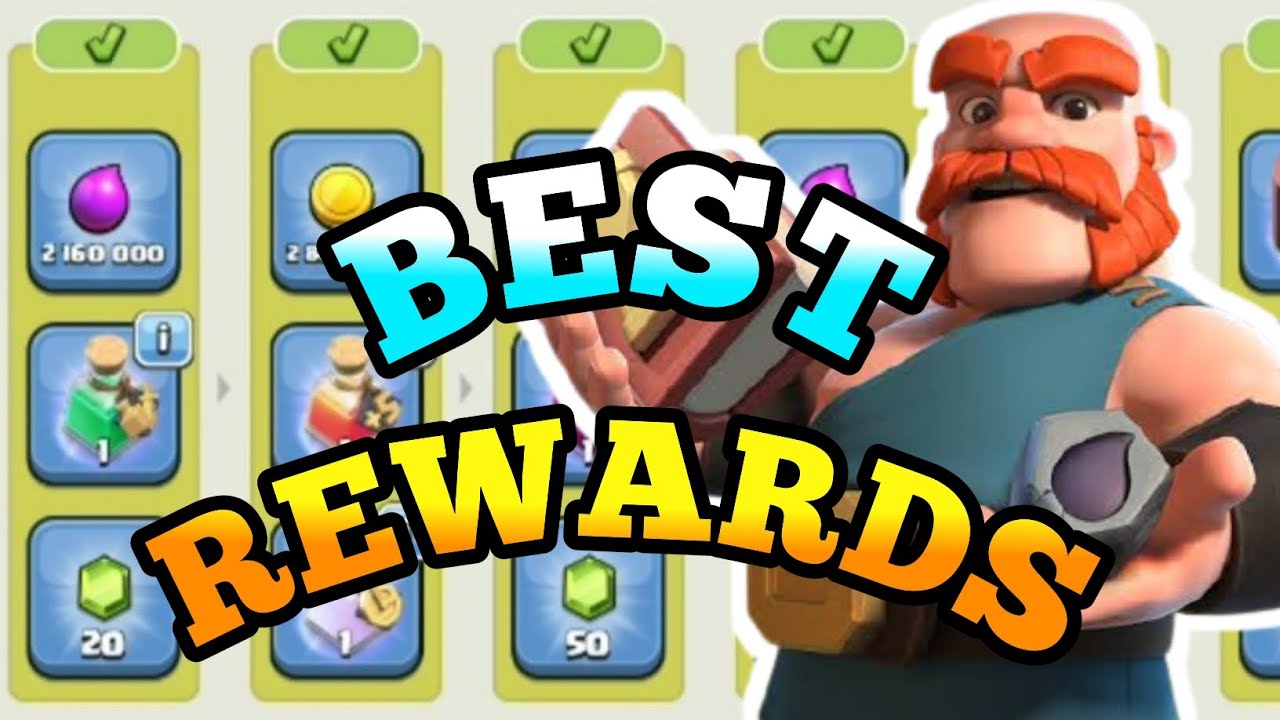 BEST CLAN GAMES REWARDS IN COC APRIL 2023 | COC BEST CLAN GAMES REWARDS ...